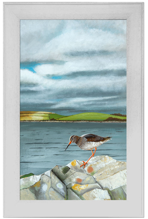 'Redshank' Original Painting – Brian Andrew Ceramics